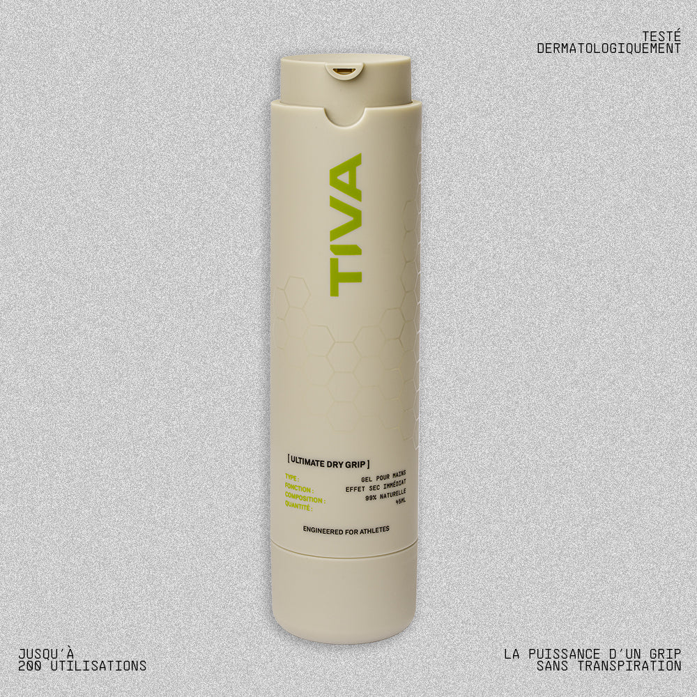 [ULTIMATE DRY GRIP] Antiperspirant Hand Gel – Tiva Performance